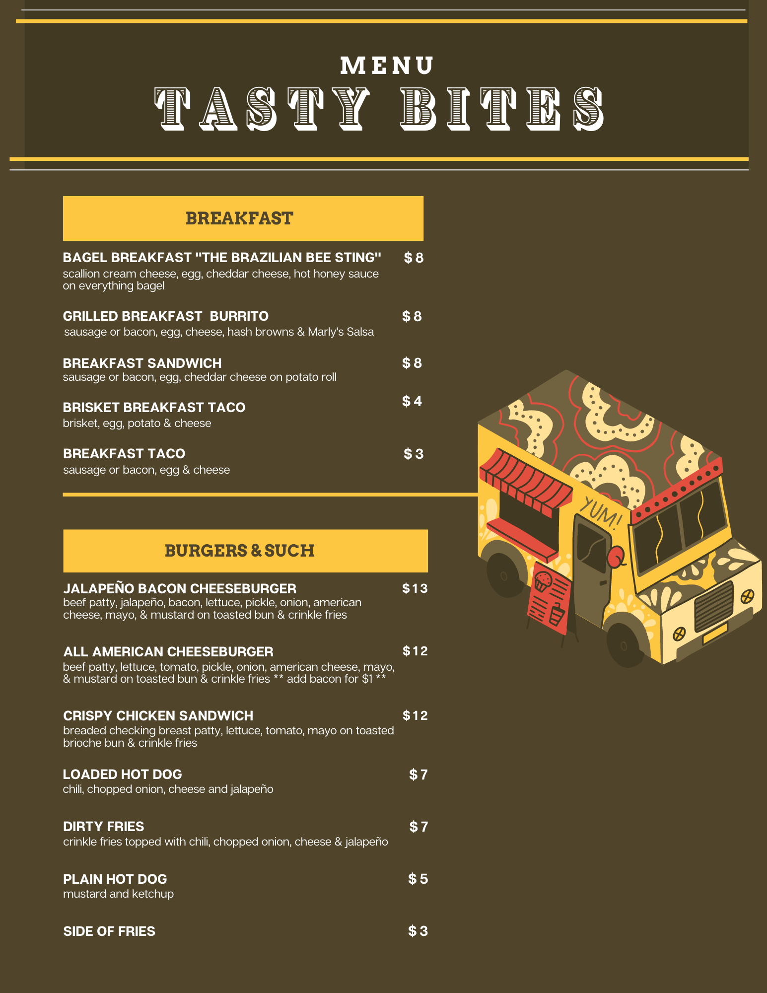 Caddie Shack Sports Bar & Our Food Truck Rotation Schedule - Point ...